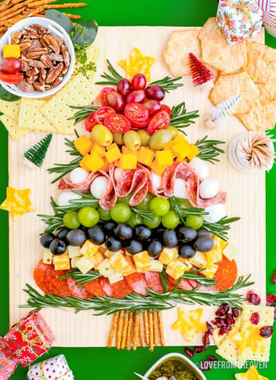 Christmas Charcuterie Board • Love From The Oven