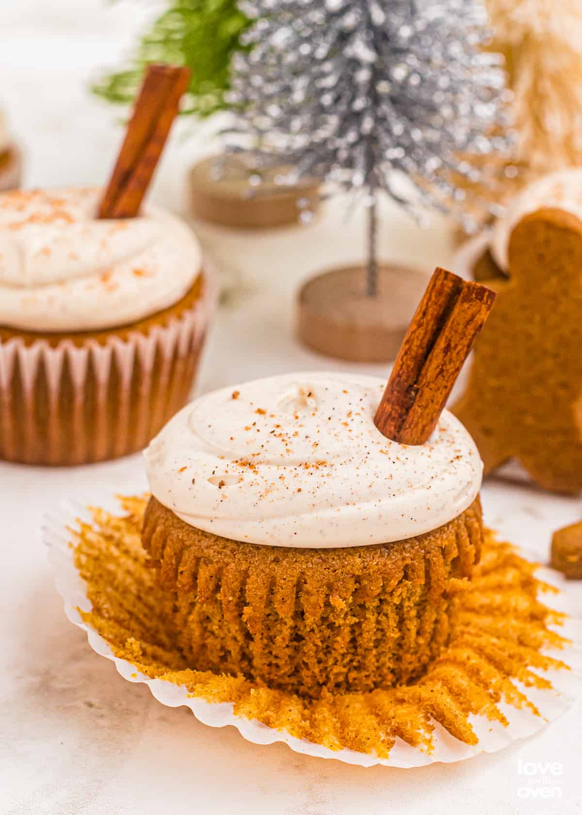 Gingerbread Cupcakes • Love From The Oven