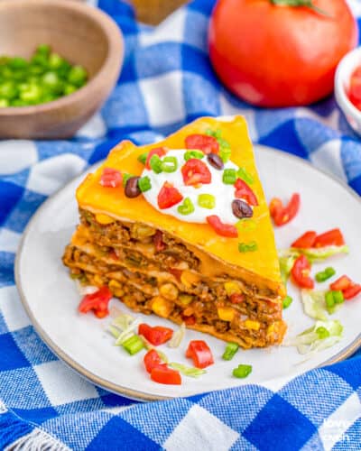 Taco Pie Recipe • Love From The Oven