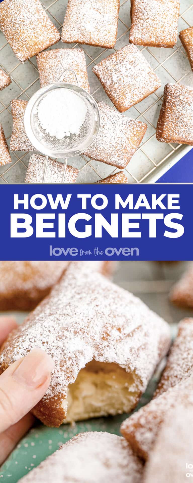 Beignet Recipe • Love From The Oven