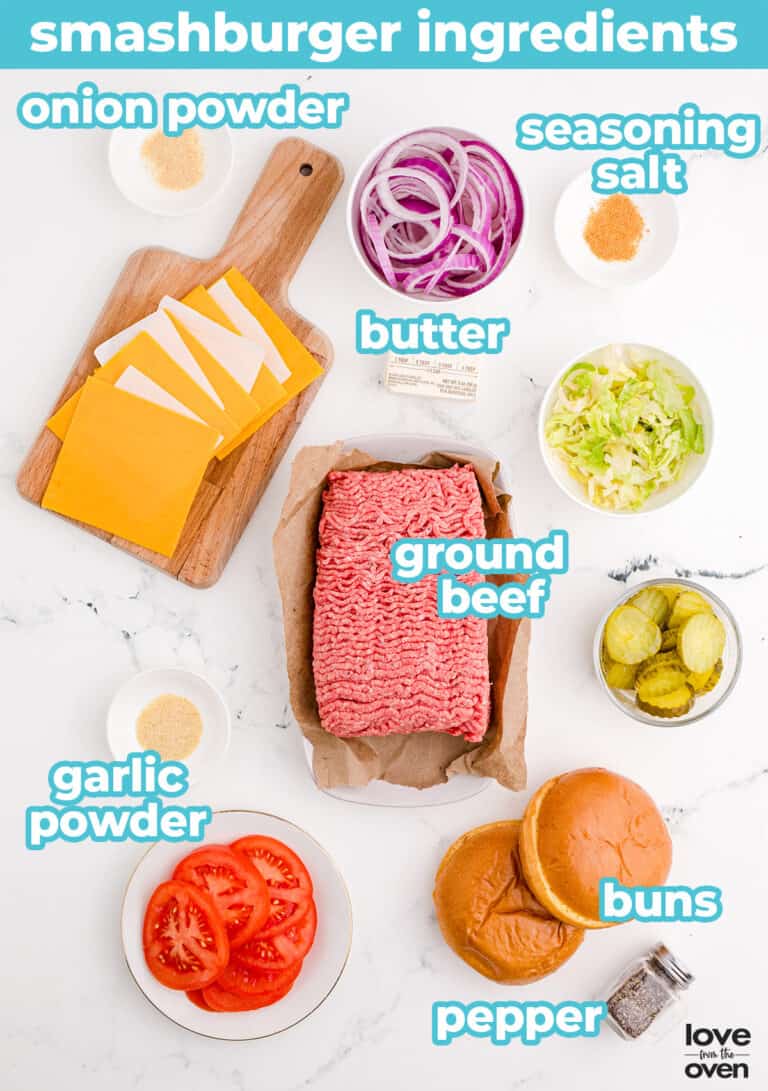 Smashburger Recipe • Love From The Oven