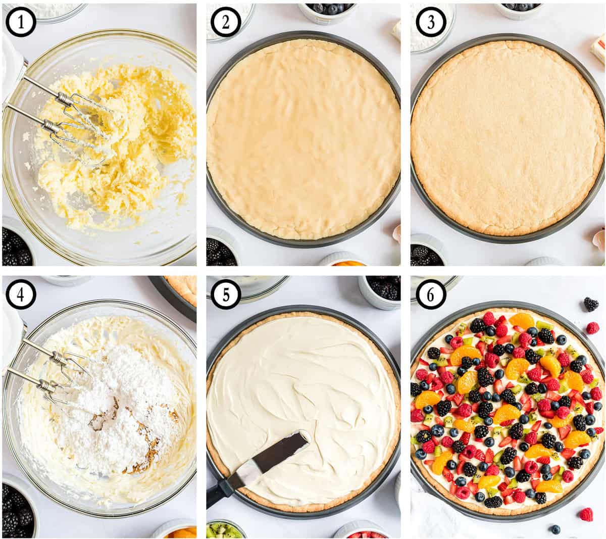 Sugar Cookie Fruit Pizza • Love From The Oven