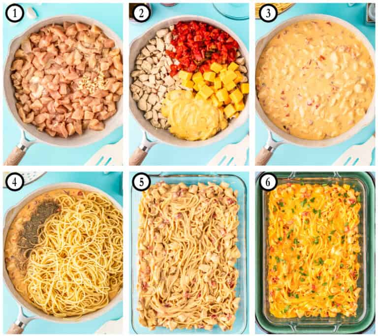 Chicken Spaghetti With Rotel • Love From The Oven