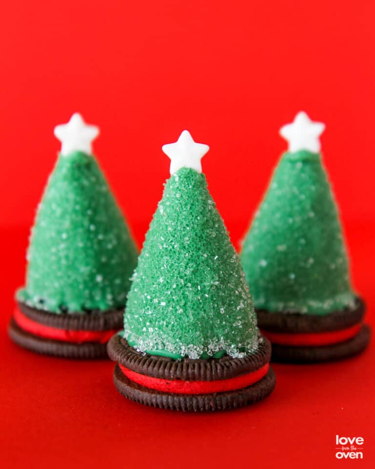 Oreo Truffles Trees And Santa Hats • Love From The Oven