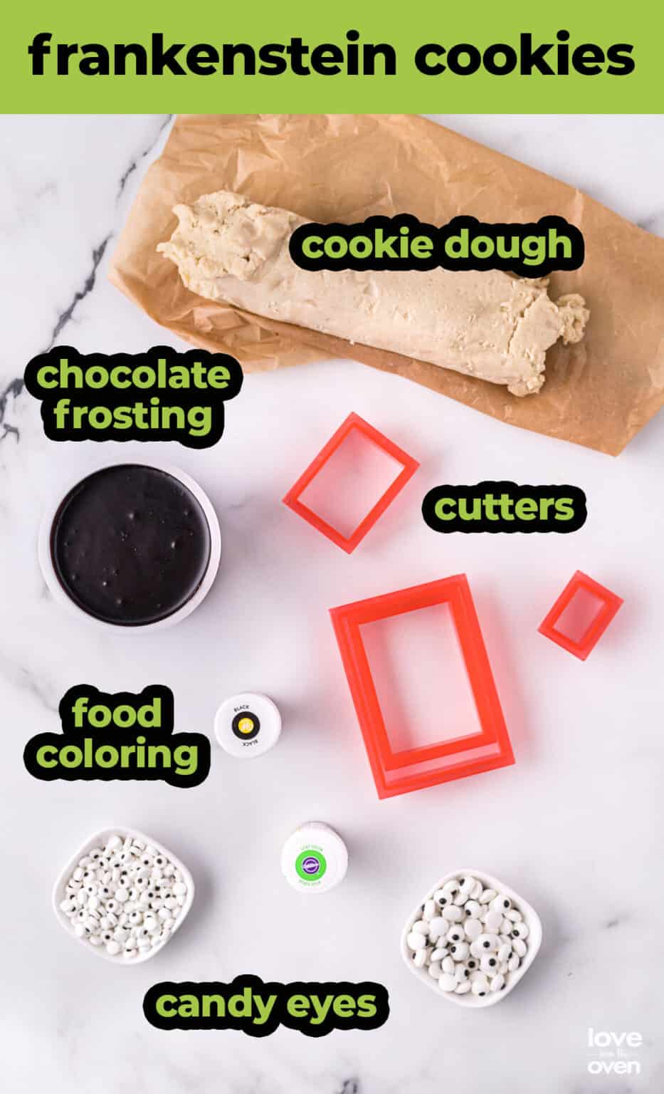 Easy Halloween Cookies • Love From The Oven