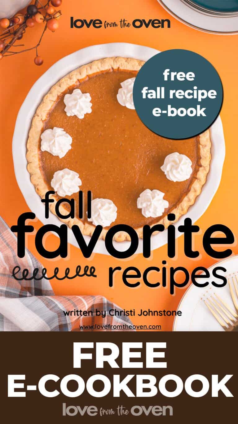 Free Fall Recipes eCookbook • Love From The Oven