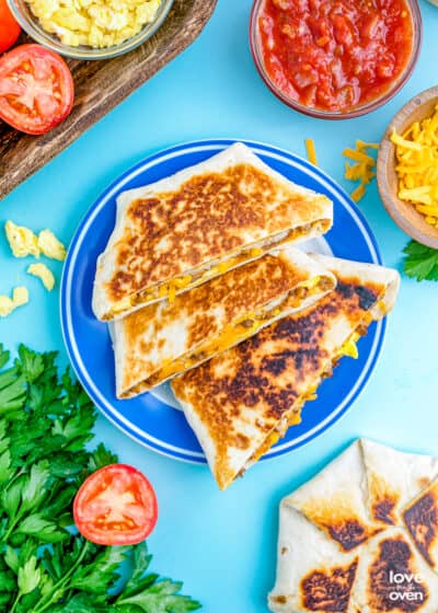 Breakfast Crunchwrap • Love From The Oven