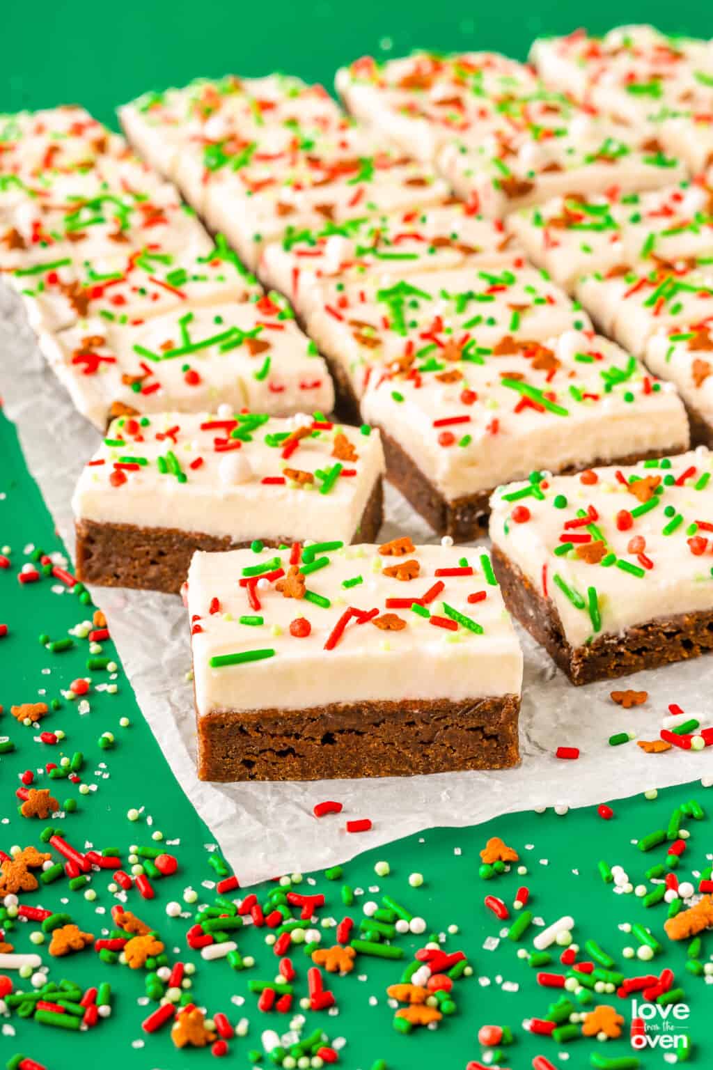 Gingerbread Bars • Love From The Oven