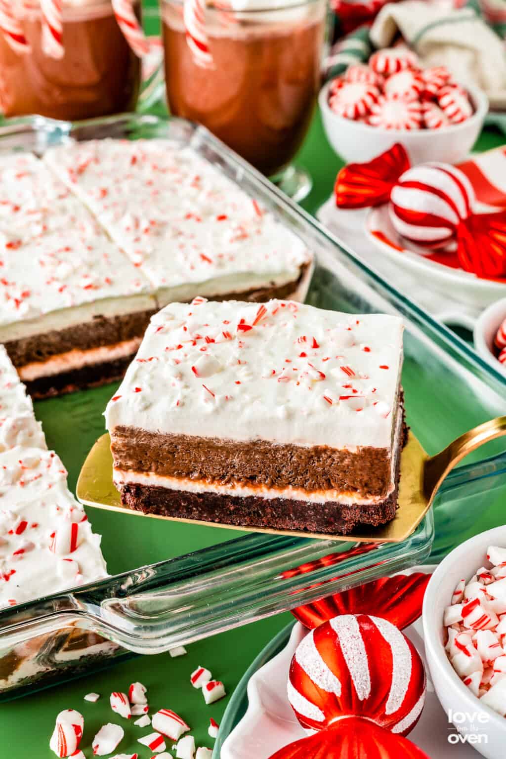 Chocolate Striped Delight • Love From The Oven