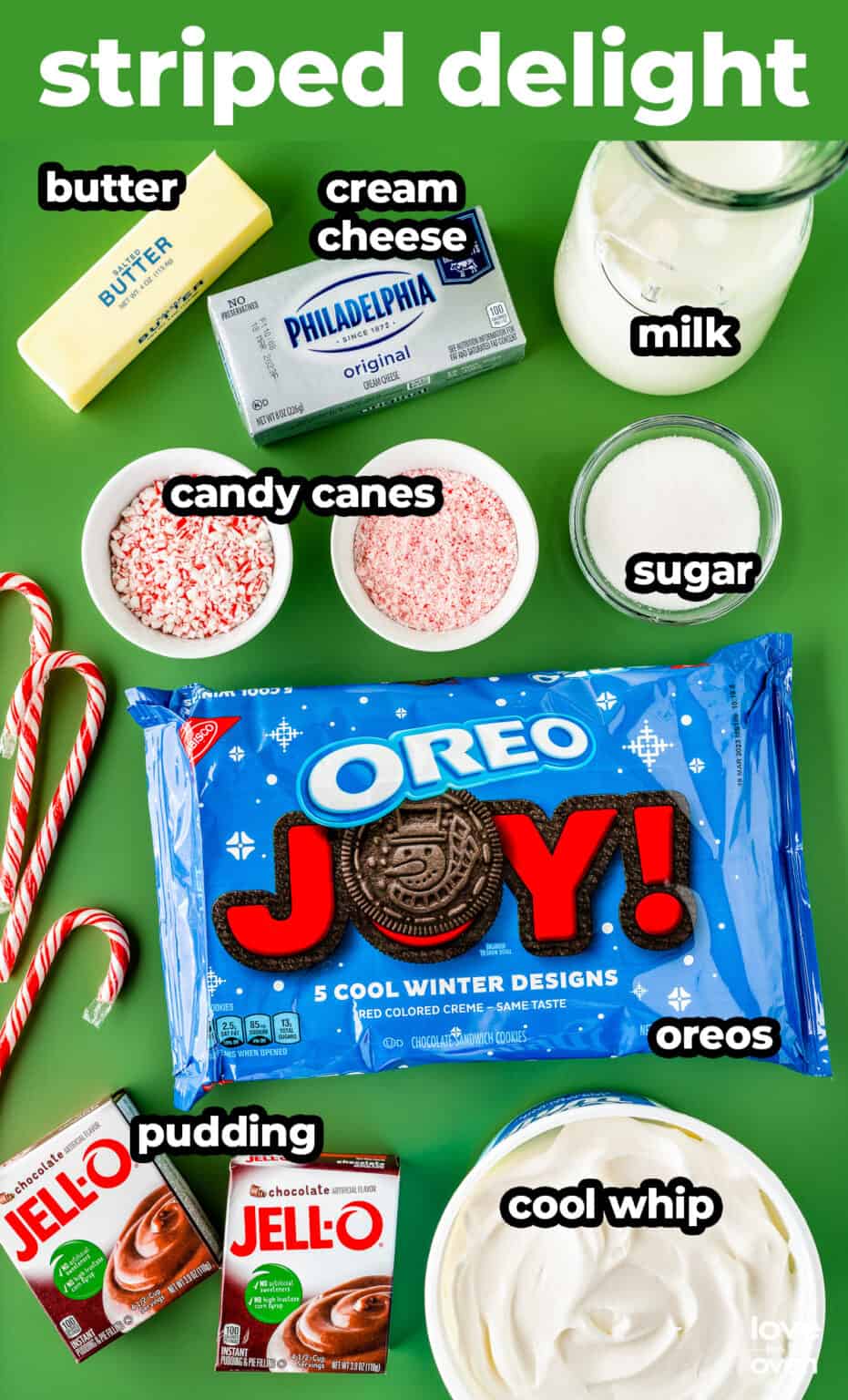 Chocolate Striped Delight • Love From The Oven