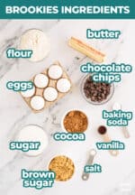 Brookie Recipe • Love From The Oven