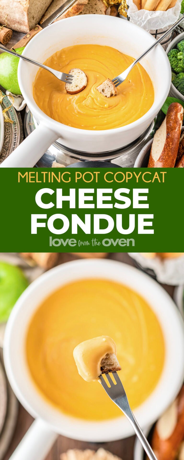 Copycat Melting Pot Cheese Fondue Recipe