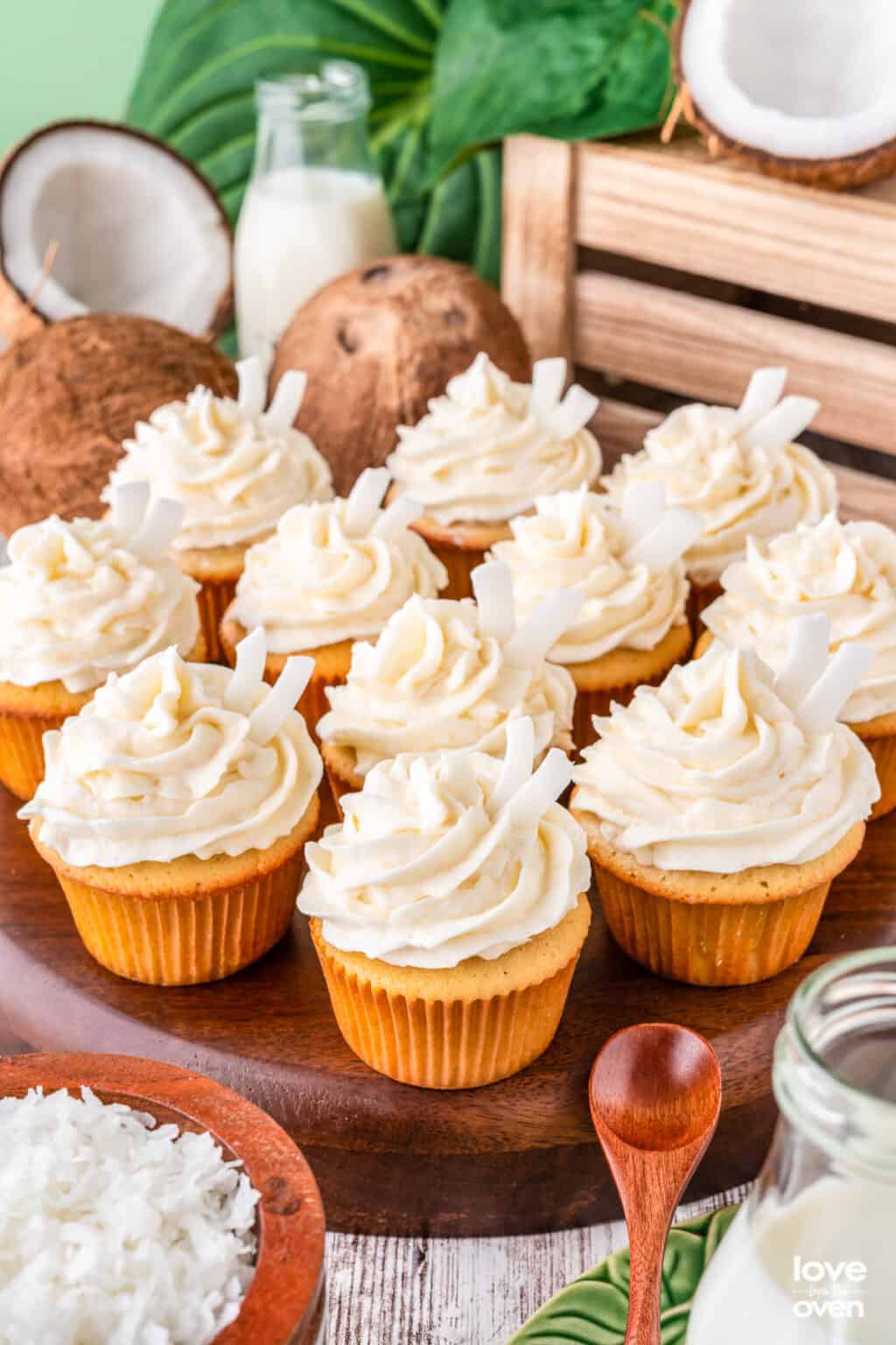 Easy Coconut Cupcakes