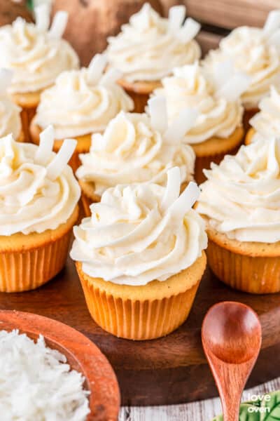 Easy Coconut Cupcakes
