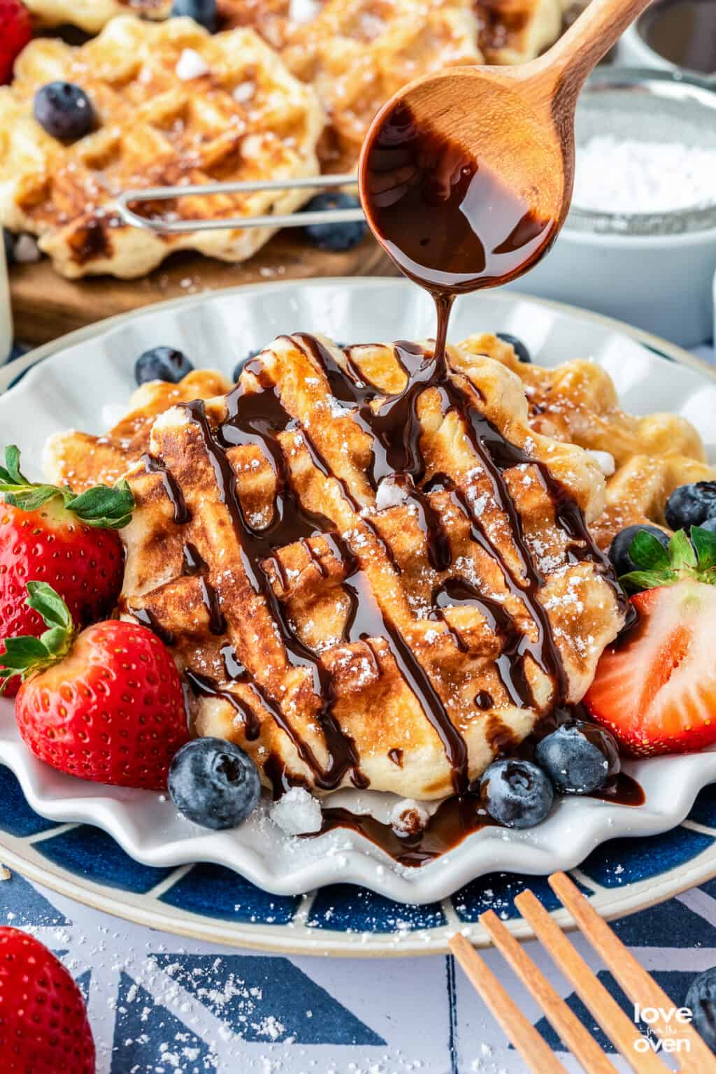 Liege Waffles • Love From The Oven