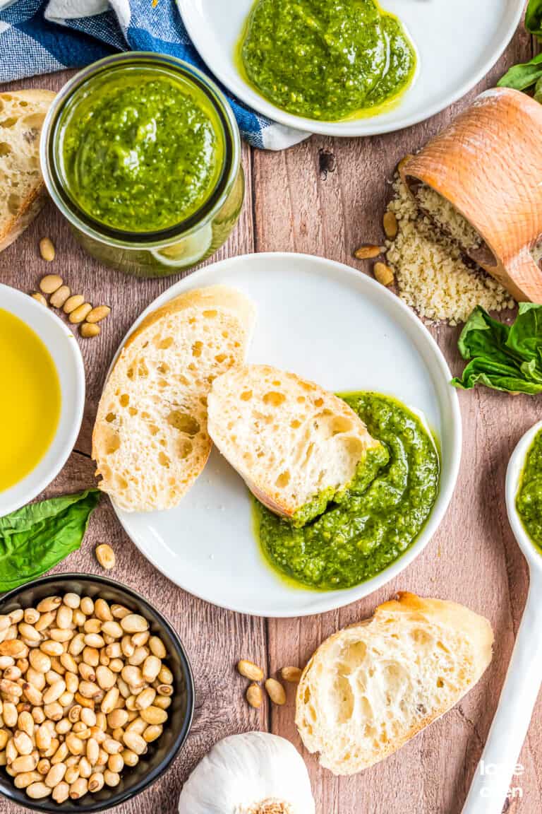 Homemade Pesto Recipe • Love From The Oven