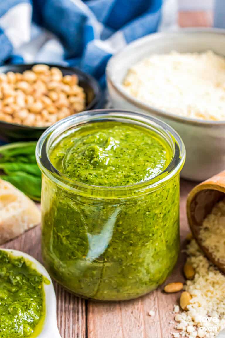 Homemade Pesto Recipe • Love From The Oven