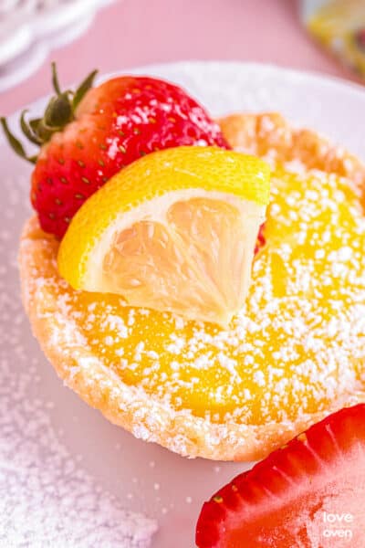 Lemon Tarts • Love From The Oven