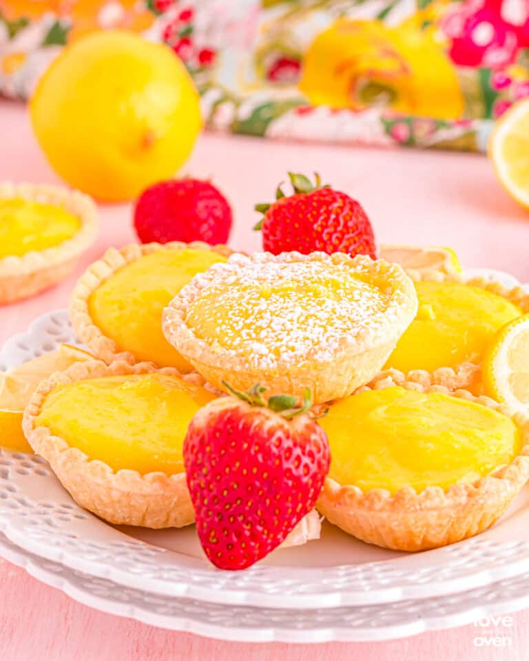 Lemon Tarts • Love From The Oven