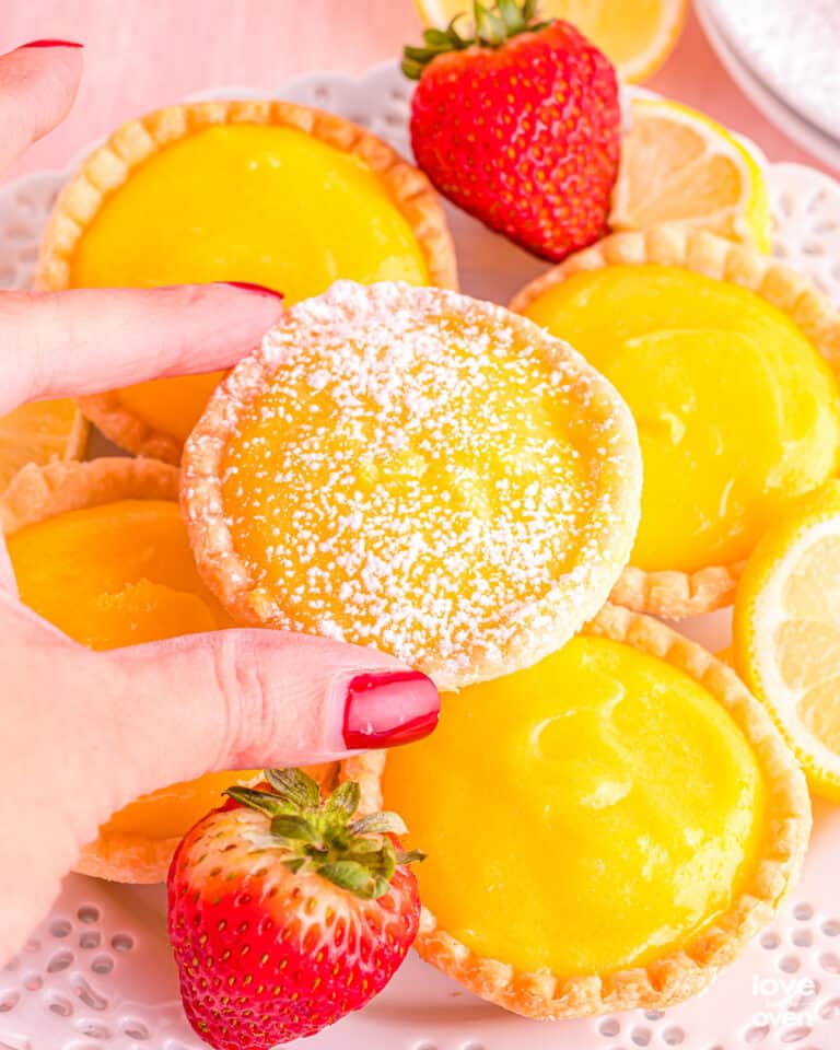 Lemon Tarts • Love From The Oven