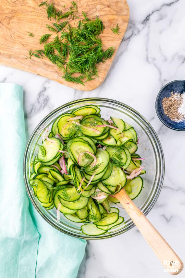 Cucumber Salad • Love From The Oven