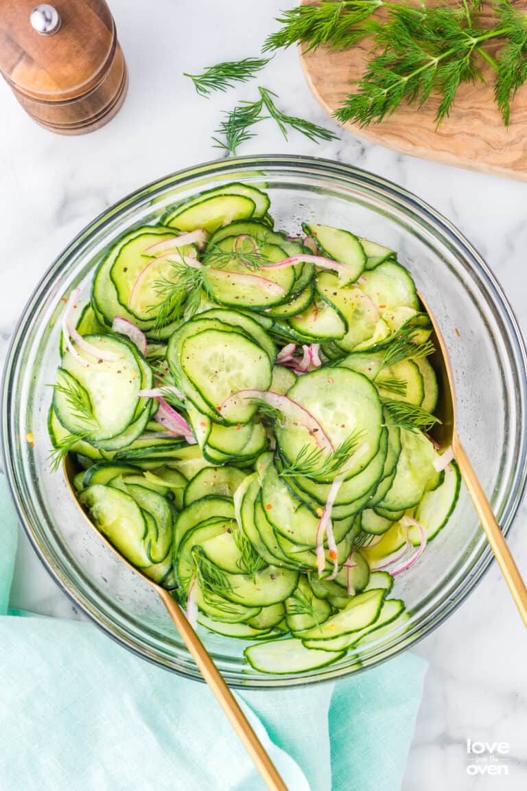 Cucumber Salad • Love From The Oven