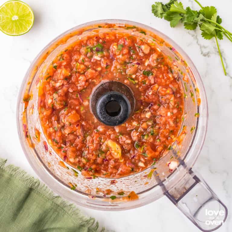 Easy Homemade Salsa • Love From The Oven