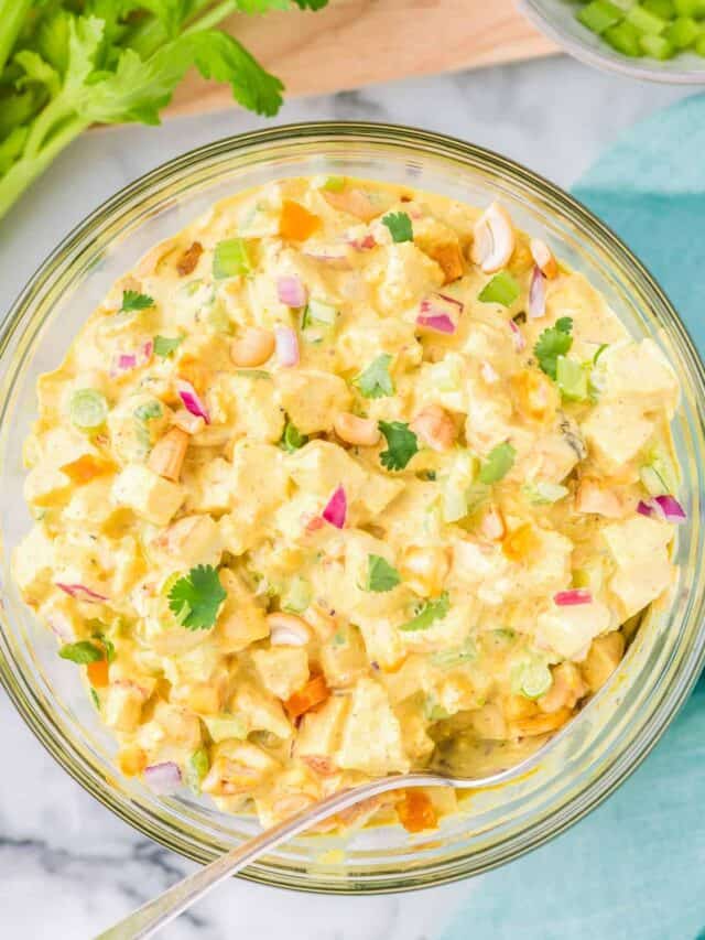 Curried Chicken Salad Recipe Story • Love From The Oven