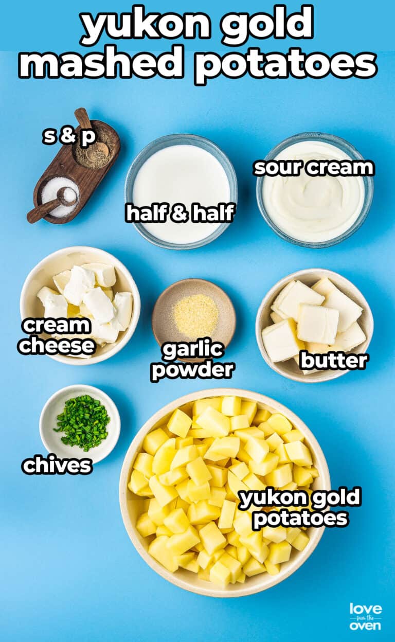 Yukon Gold Mashed Potatoes • Love From The Oven