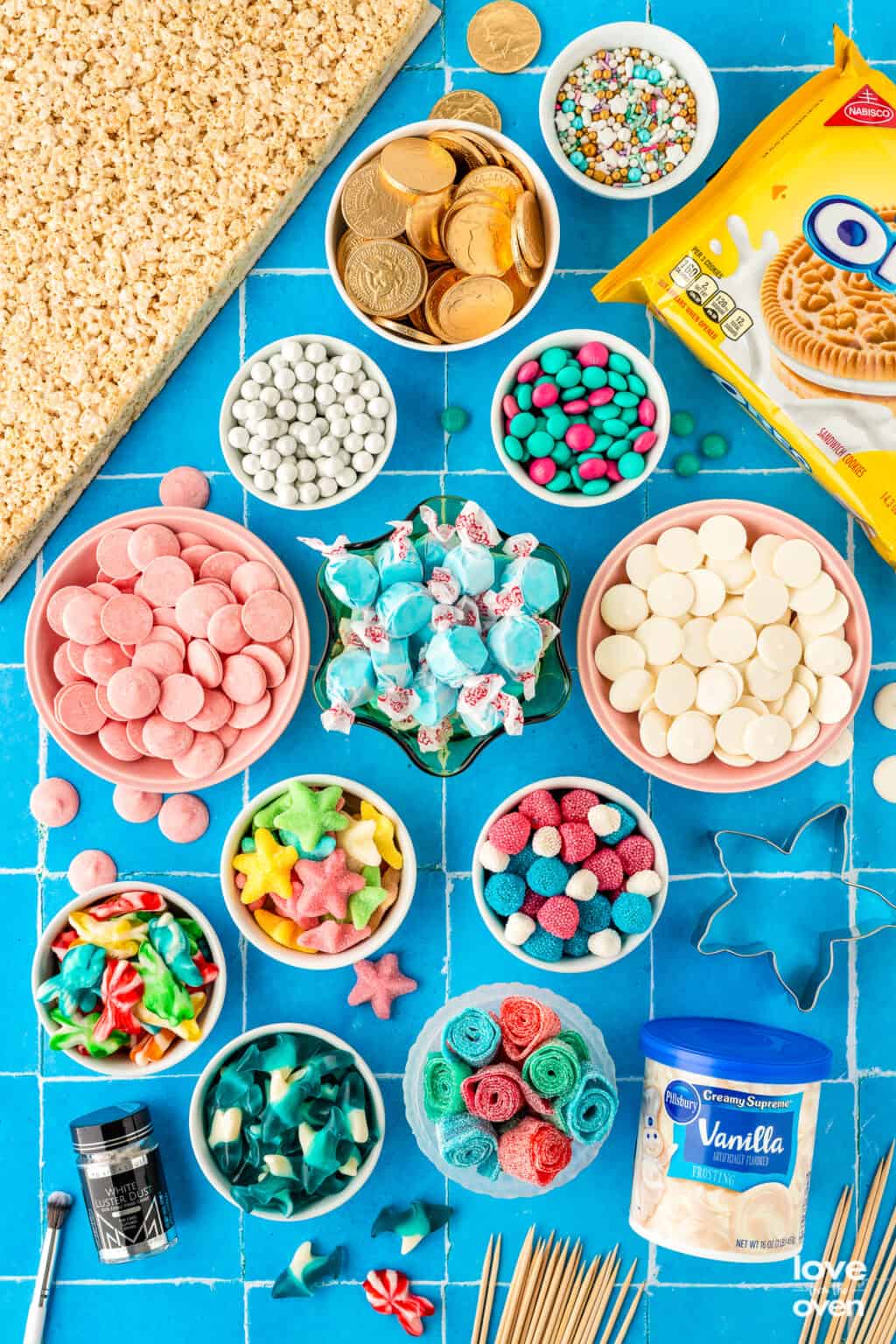 Little Mermaid Snack Board • Love From The Oven