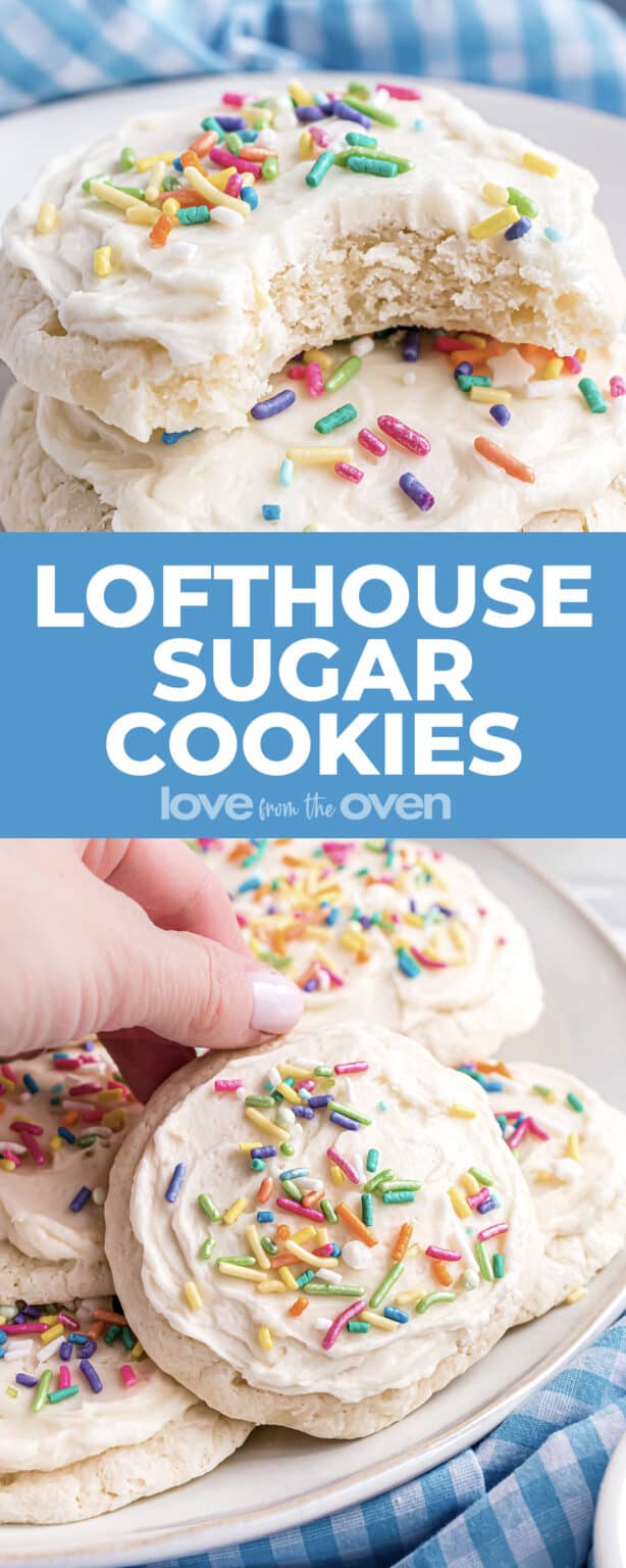 Lofthouse Sugar Cookies • Love From The Oven