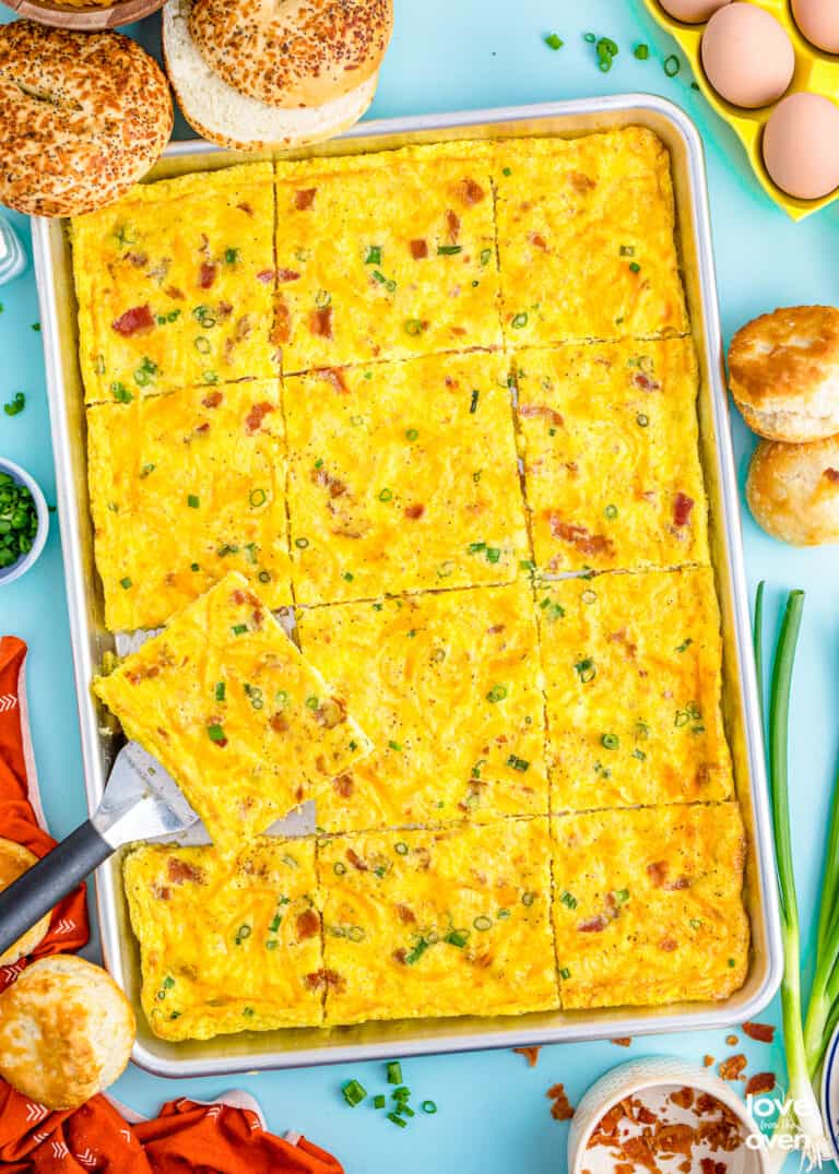 Sheet Pan Eggs • Love From The Oven