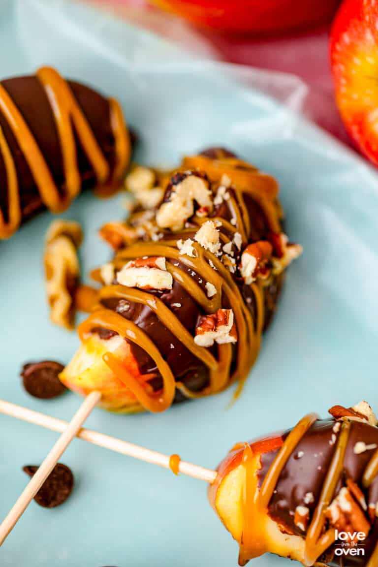 Chocolate Covered Apples • Love From The Oven