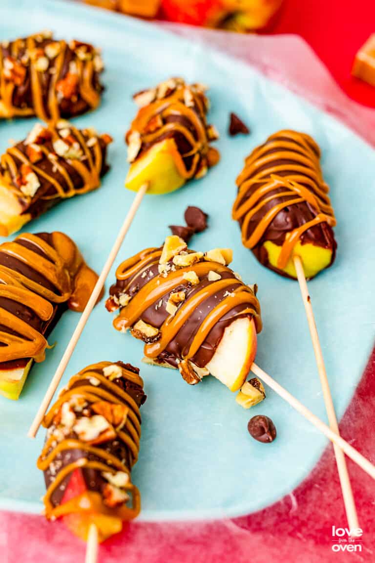 Chocolate Covered Apples • Love From The Oven