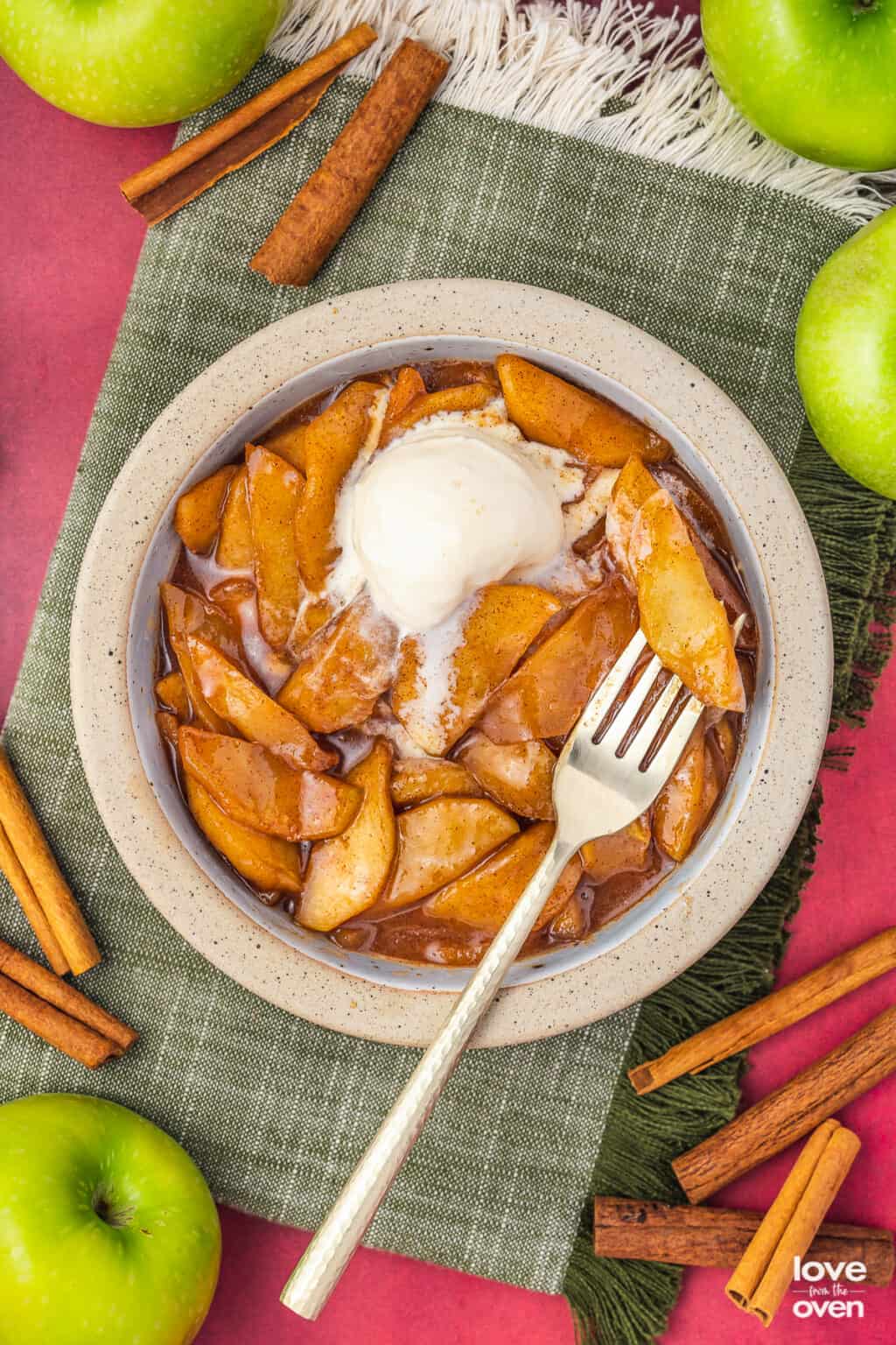 Fried Apples • Love From The Oven