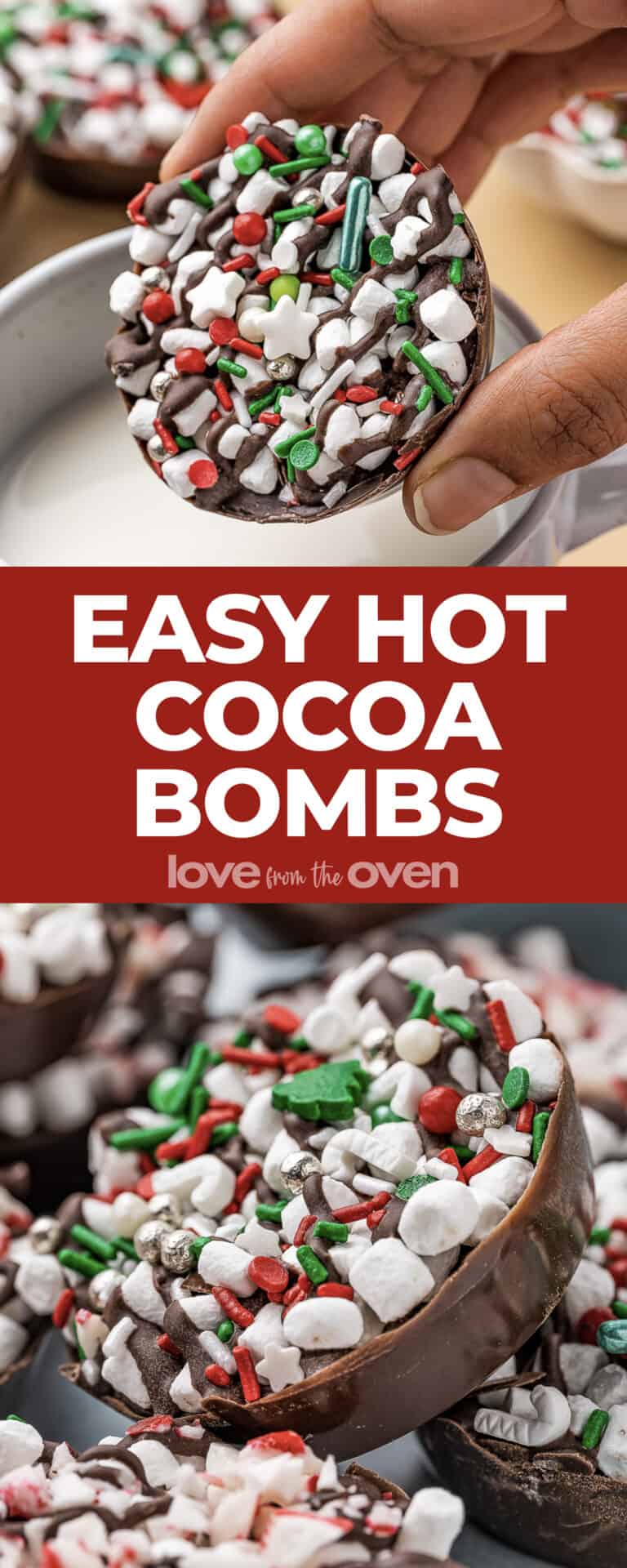 Hot Chocolate Bombs • Love From The Oven