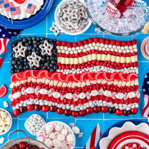 American Flag Snack Board • Love From The Oven