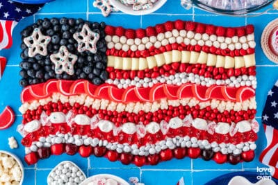 American Flag Snack Board • Love From The Oven
