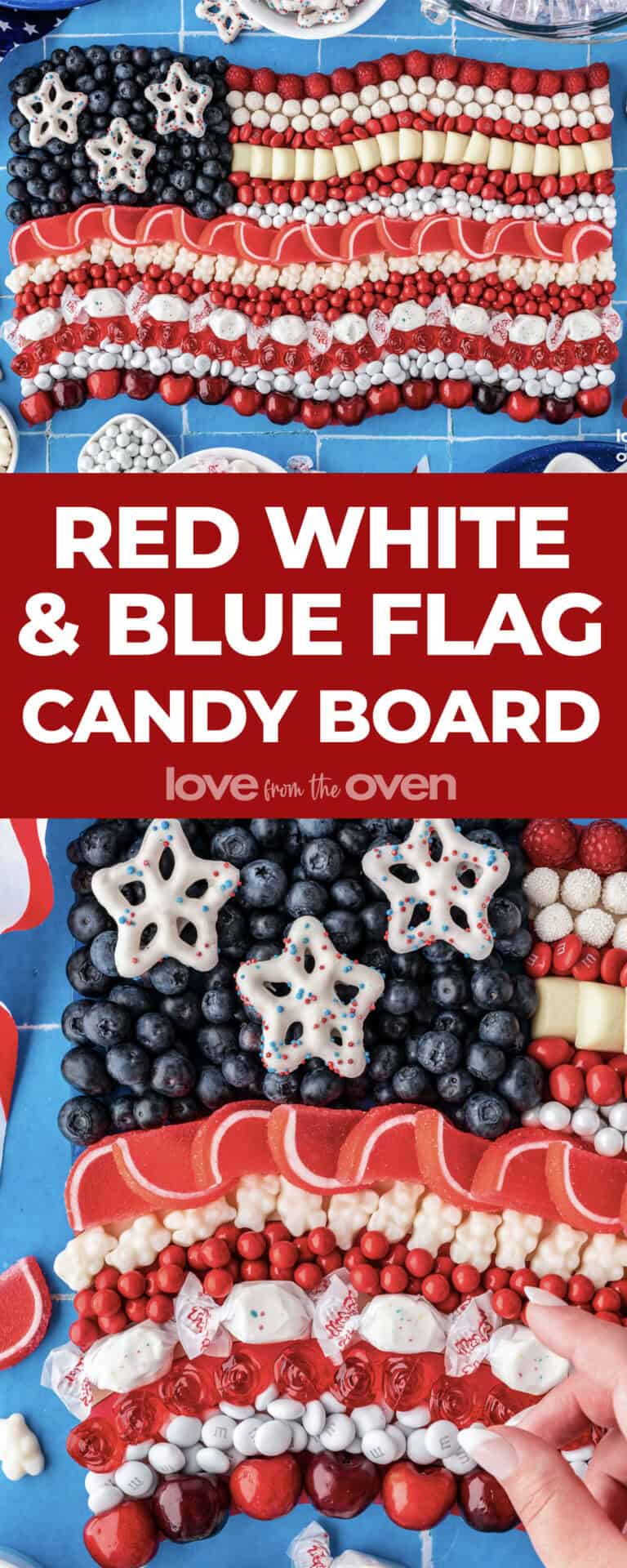 American Flag Snack Board • Love From The Oven