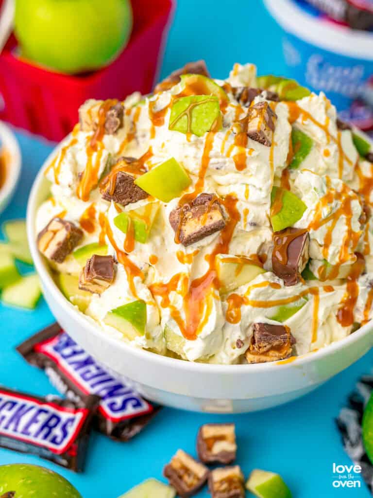 Snickers Apple Salad • Love From The Oven