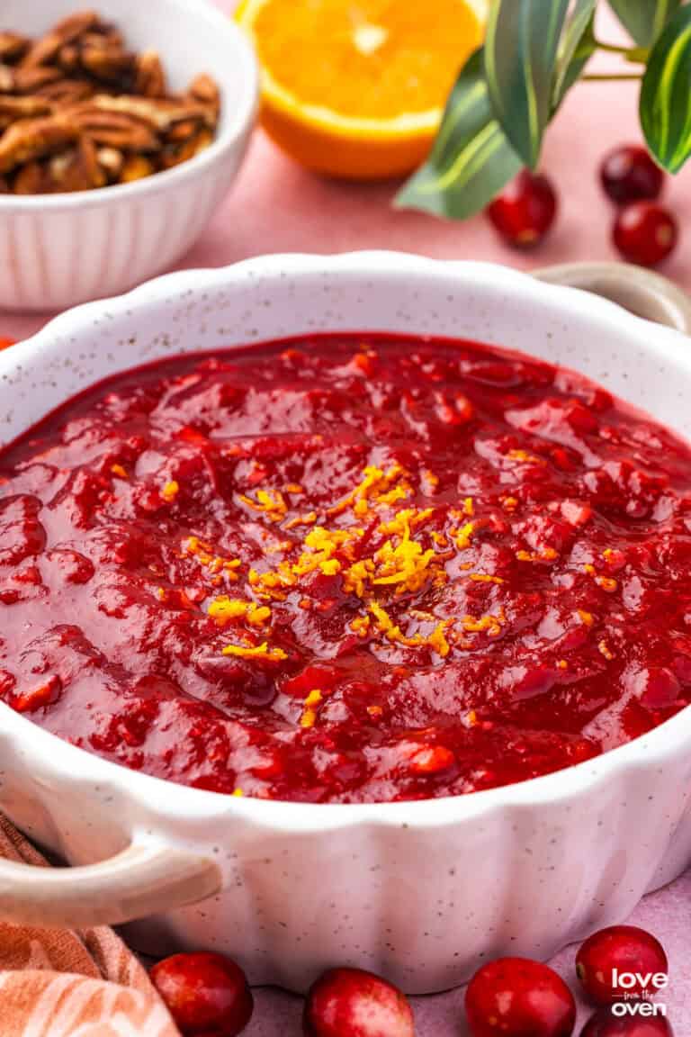 Cranberry Orange Relish • Love From The Oven