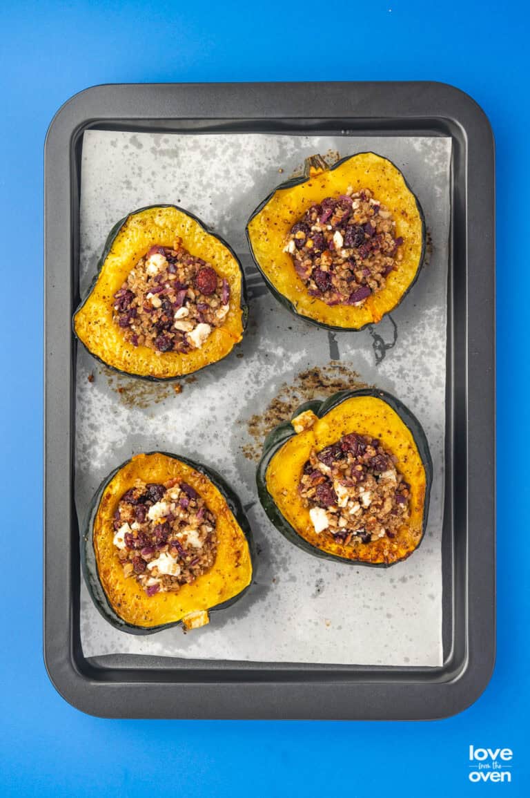 Stuffed Acorn Squash • Love From The Oven
