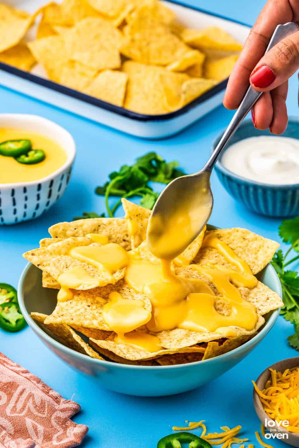 Nacho Cheese Sauce • Love From The Oven