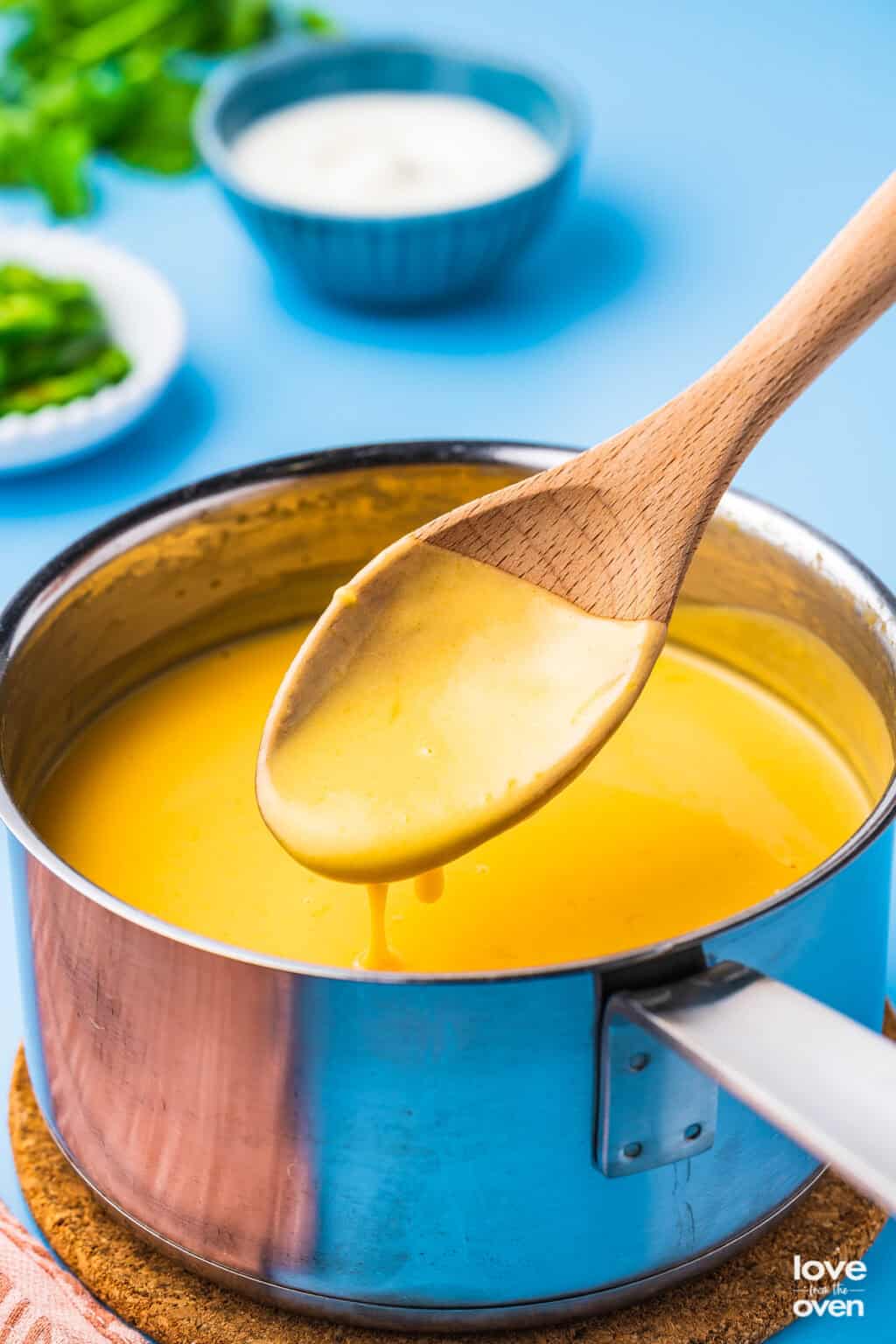 Nacho Cheese Sauce • Love From The Oven