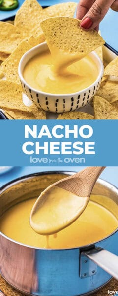 Nacho Cheese Sauce • Love From The Oven
