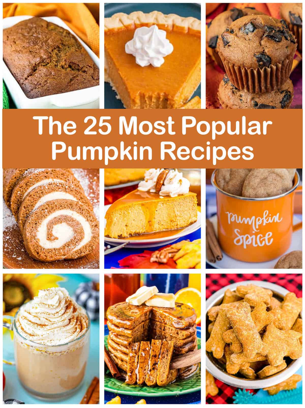 25 Most Popular Pumpkin Recipes • Love From The Oven