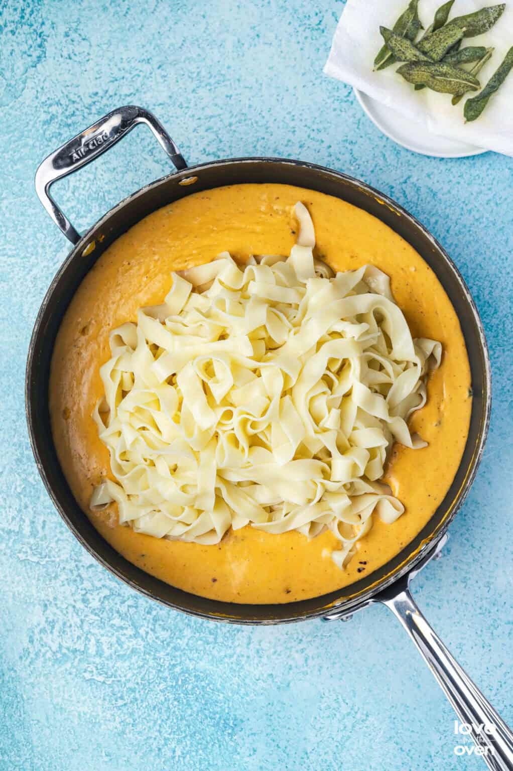 Pumpkin Pasta • Love From The Oven