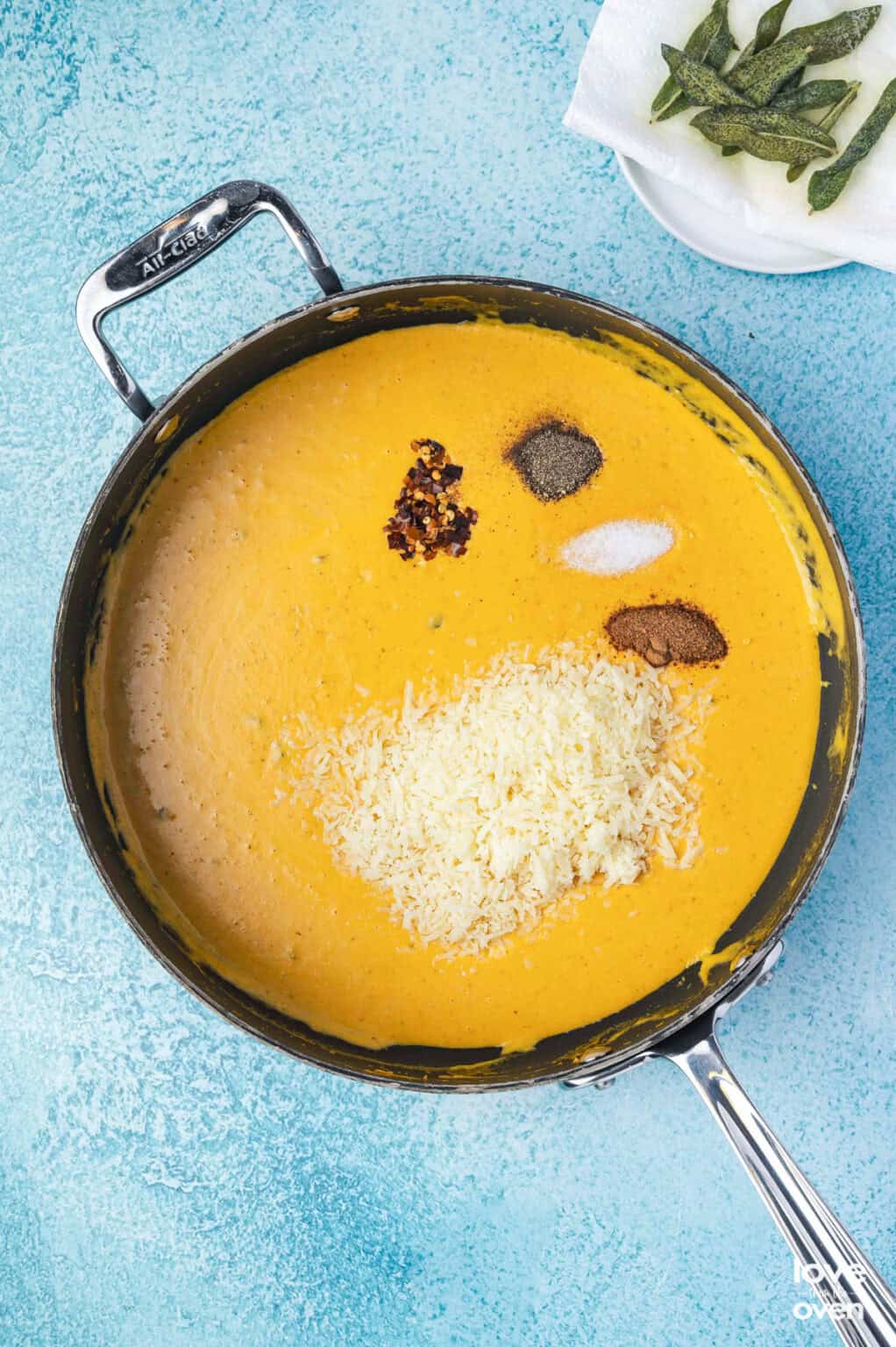 Pumpkin Pasta • Love From The Oven