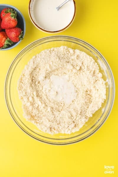 Sheet Pan Strawberry Shortcake