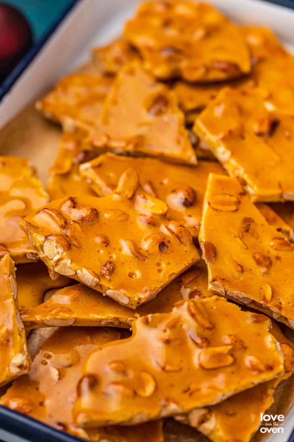 Peanut Brittle Recipe • Love From The Oven